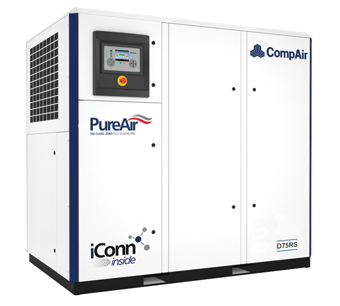 Compresores de Tornillo Rotativo de dos etapas sin aceite Serie D 37 ...